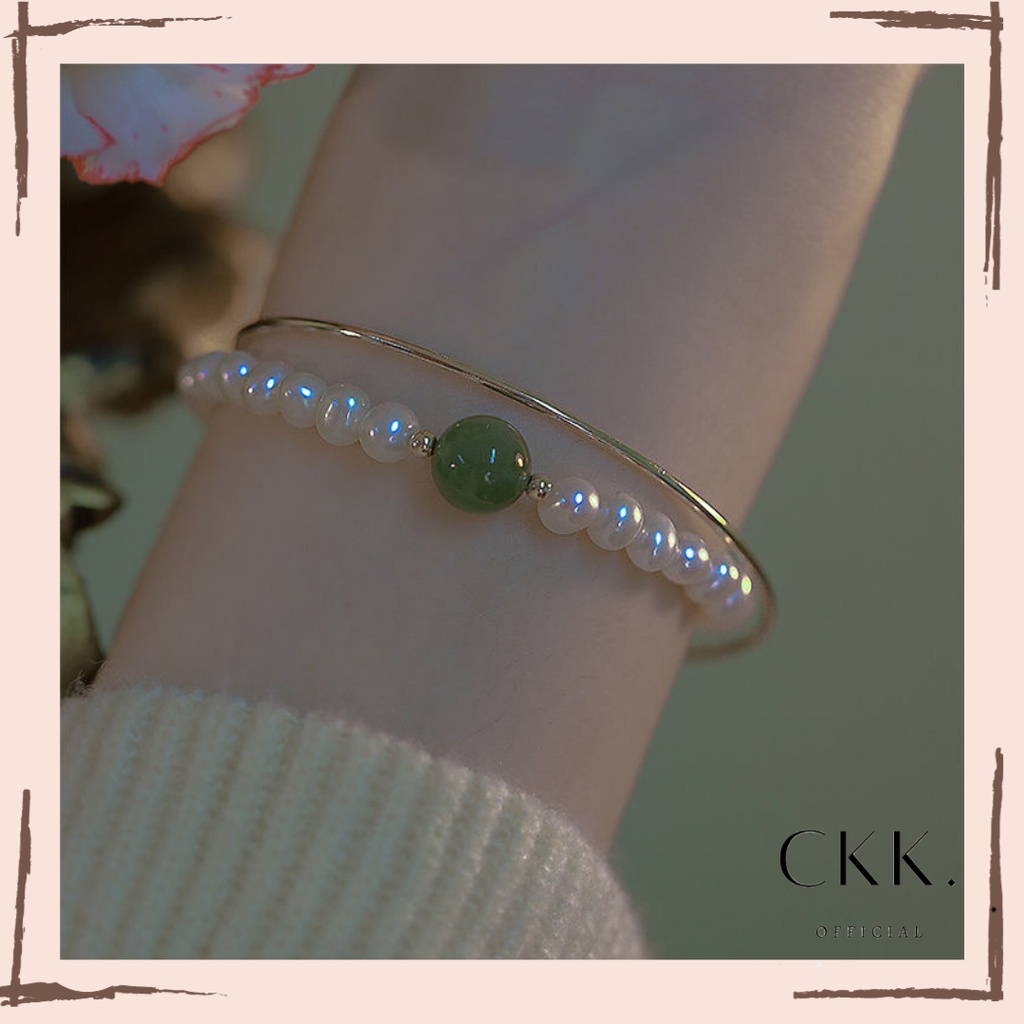 Jual CKK Gelang Manik-Manik Mutiara Warna Hijau Untuk Wanita | Shopee ...