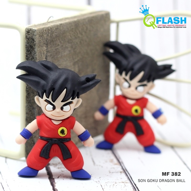 Jual FLASHDISK KARAKTER SON GOKU DRAGONBALL (MF 382) 8GB, 16GB, 32GB ...