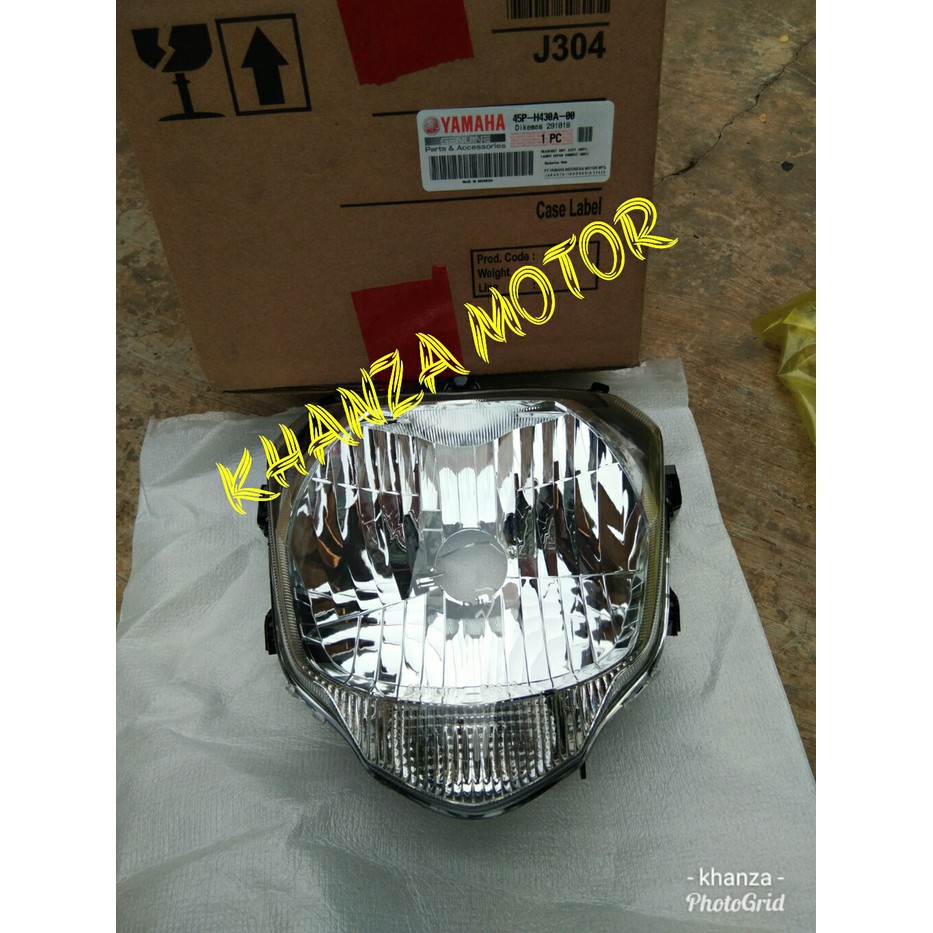 Jual HEADLIGHT UNIT ASSY/LAMPU DEPAN BYSON KARBU ORIGINAL YAMAHA 45P ...