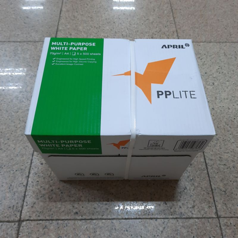 Jual Dus Kertas A4 75gr Pp Lite Kertas Hvs A4 75gr Pp Lite 1 Dus