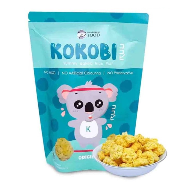 Jual Kokobi Yummy Baked Rice Puff Original 80 gr | Shopee Indonesia