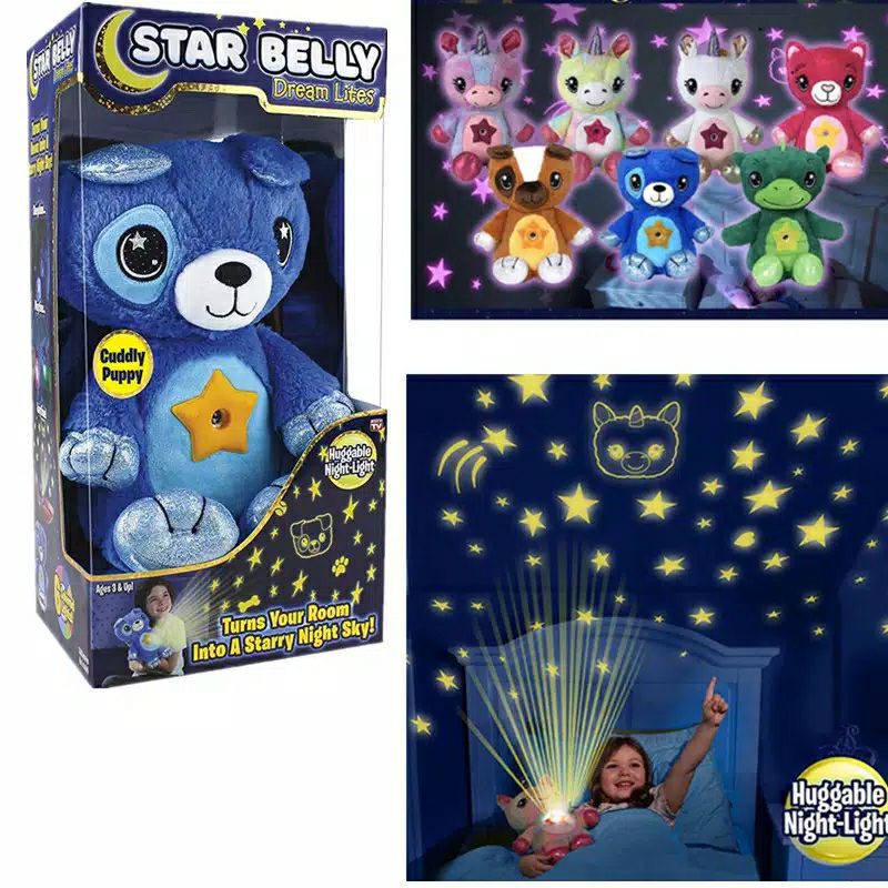 Jual family games COD BONEKA STAR BELLY lampu proyektor langit bintang ...