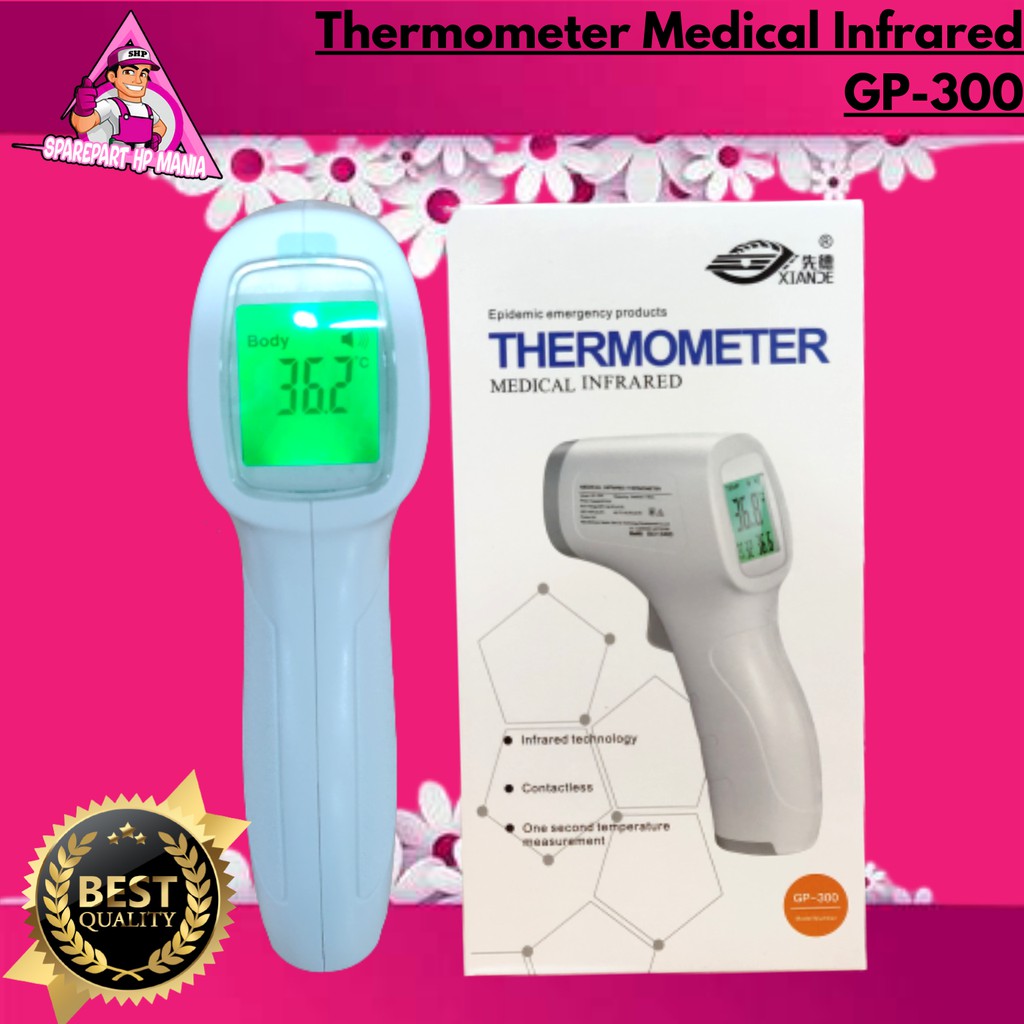 Jual Pengukur Suhu Tubuh Thermometer (GP 300) | Shopee Indonesia