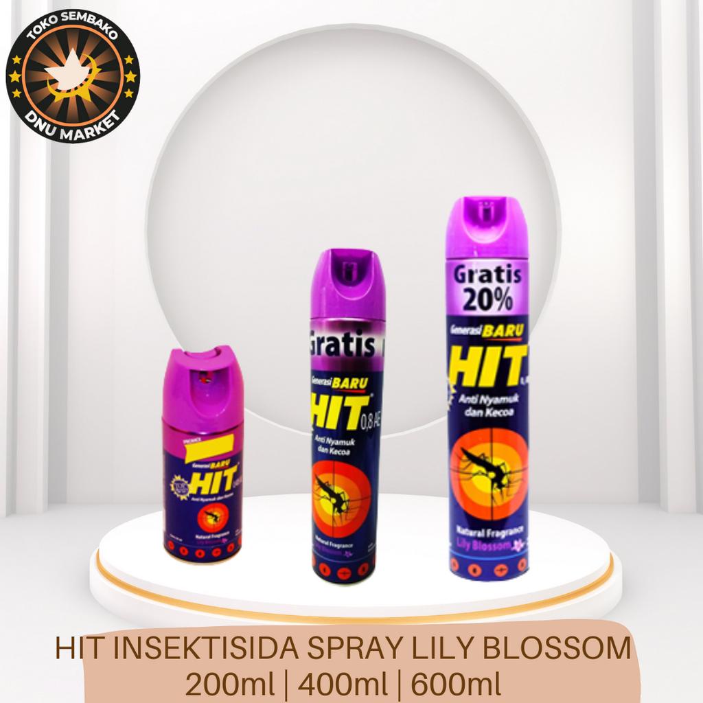 Jual HIT INSEKTISIDA SPRAY LILY BLOSSOM | HIT ANTI NYAMUK | 200ml ...