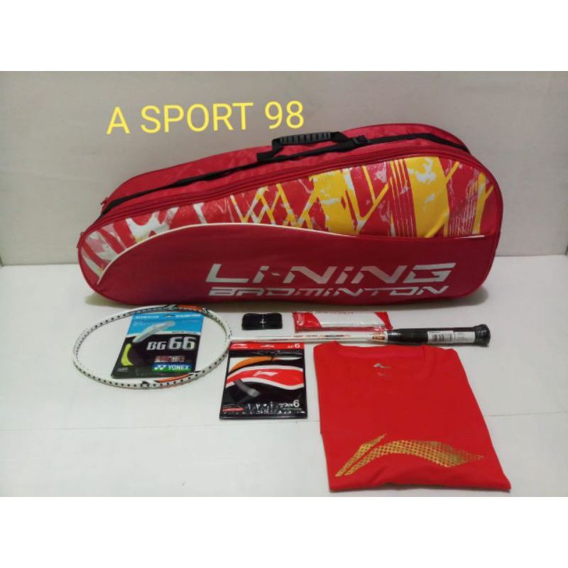 Jual RAKET BADMINTON ORIGINAL LINING SUPER SERIES SS88 PUTIH | Shopee ...