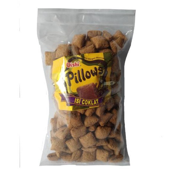 Jual SNACK KILOAN OISHI PILLOWS COKLAT / PILLOWS UBI REPACK/PACK KURLEB ...