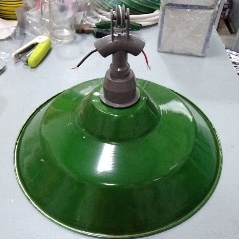 Jual Fitting Kap WD Besar dan Kecil E27/Fitting Kap Hijau /kap lampu jalan dikota pontianak ...