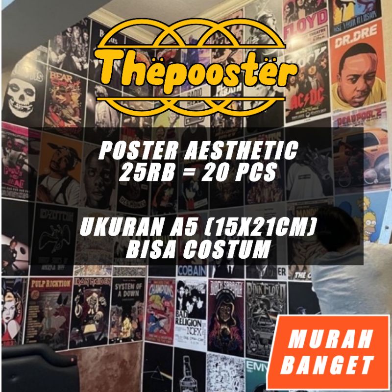 Jual Poster Aesthetic MURAH 20 PCS (15 x 20) - Estetik - Wallpaper ...