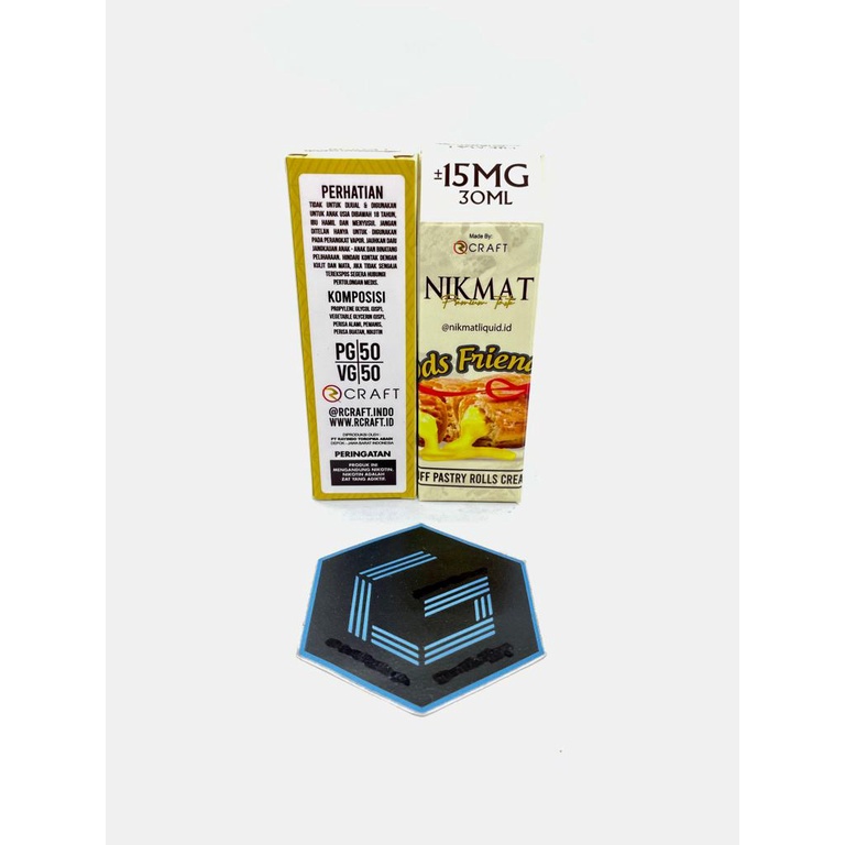Jual SALT - Nikmat Puff Pastry Rolls Cream Pods Friendly 30ML Rcraft ...