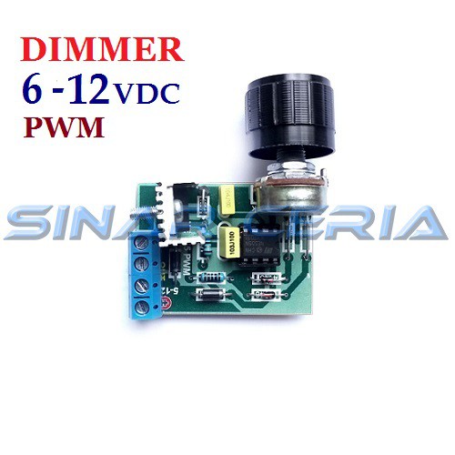 Jual Kit PWM Dimmer DC 6-18v pengatur kecepatan kipas atau led dimmer ...