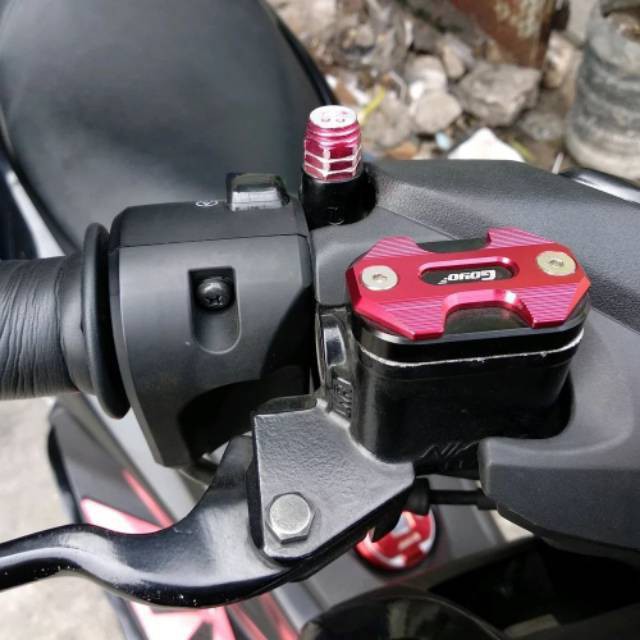 Jual Tutup Minyak Master Rem Variasi Yamaha Full CNC Nmax Old/Nmax New ...