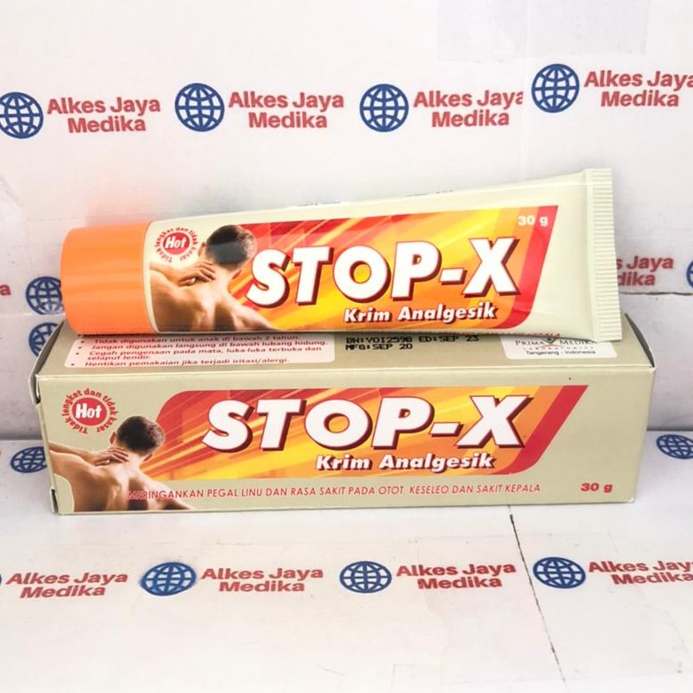 Jual Stop X Cream 30gram - Krim Pereda Nyeri | Shopee Indonesia