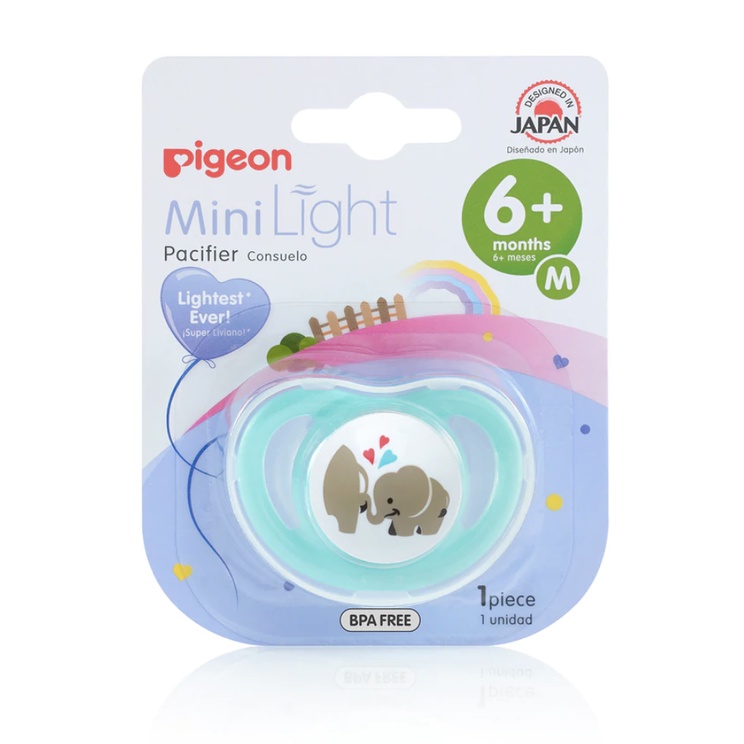Jual PIGEON Empeng Mini Light Pacifier 6+ Silicone Step 2 - Medium ...