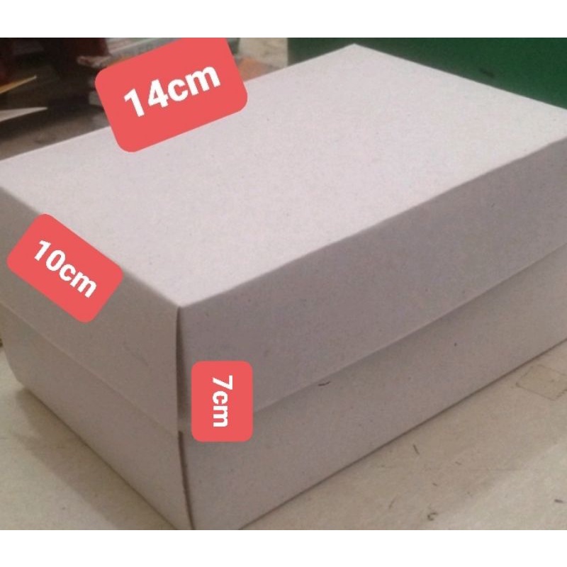 Jual kardus snack/kardus nasi/box snack polos | Shopee Indonesia