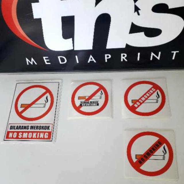 Jual stiker dilarang merokok no smoking | Shopee Indonesia