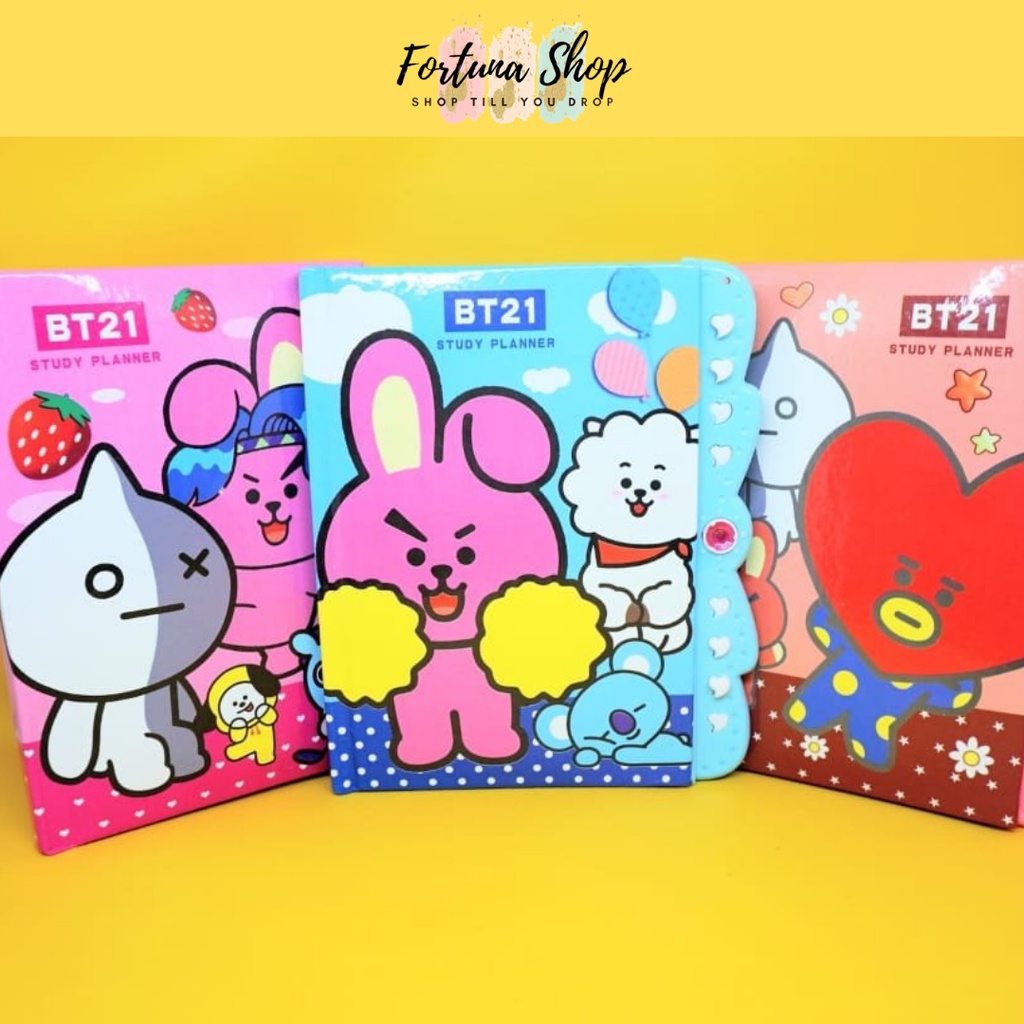 Jual Buku Tulis A6 BT21 BTS NOTEBOOK Journal Jurnal Diary Kecil Mini ...