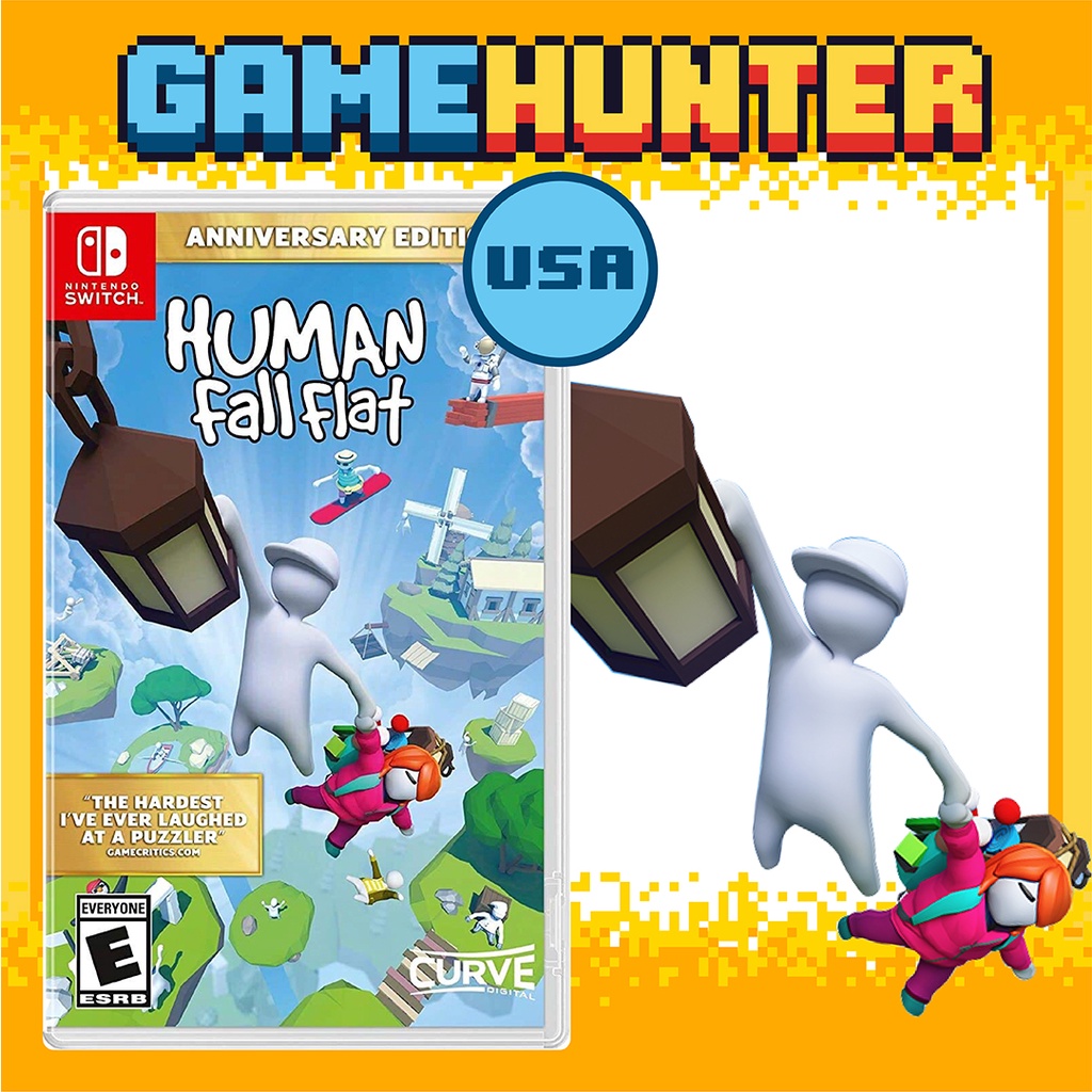 Jual Nintendo Switch Human Fall Flat Anniversary Edition | Shopee Indonesia