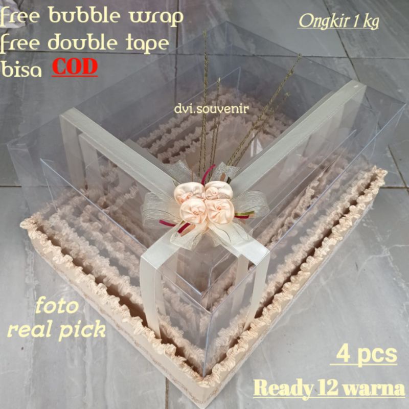 Jual BOX KOTAK HANTARAN SESERAHAN PERNIKAHAN ISI 4 | Shopee Indonesia