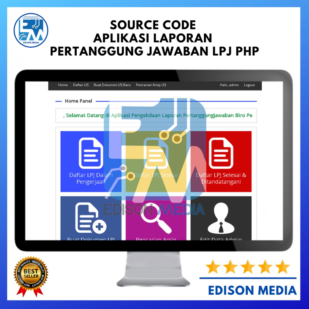 Jual Source Code Aplikasi Laporan Pertanggung Jawaban LPJ PHP | Shopee Indonesia