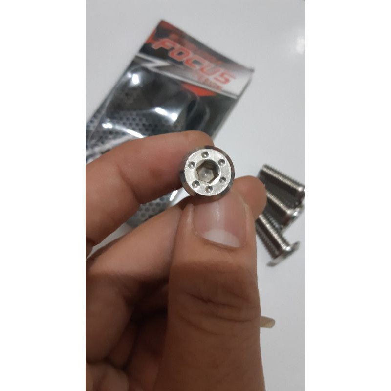 Jual BAUT DISC PIRINGAN CAKRAM PROBOLT STAINLESS HARGA SATUAN HONDA YAMAHA | Shopee Indonesia