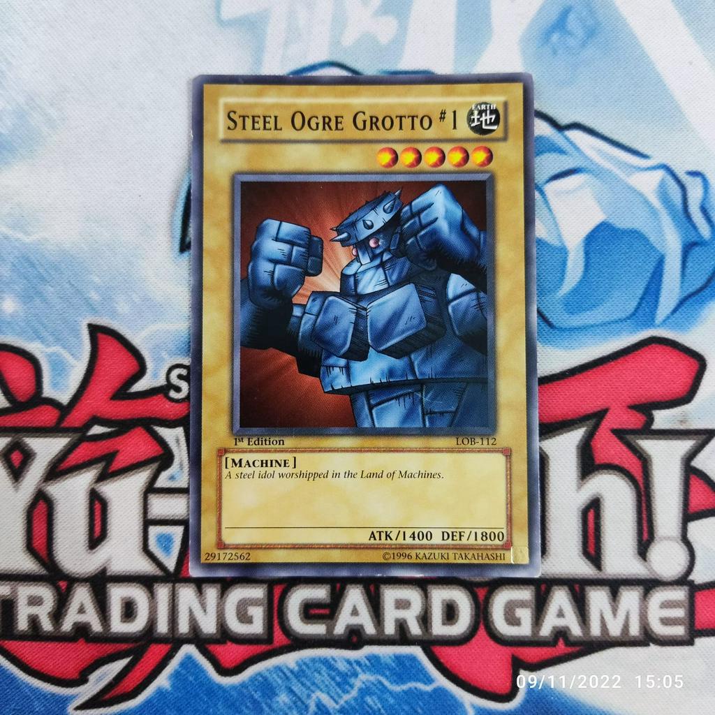 Jual yugioh steel ogre grotto #1 LOB common original | Shopee Indonesia