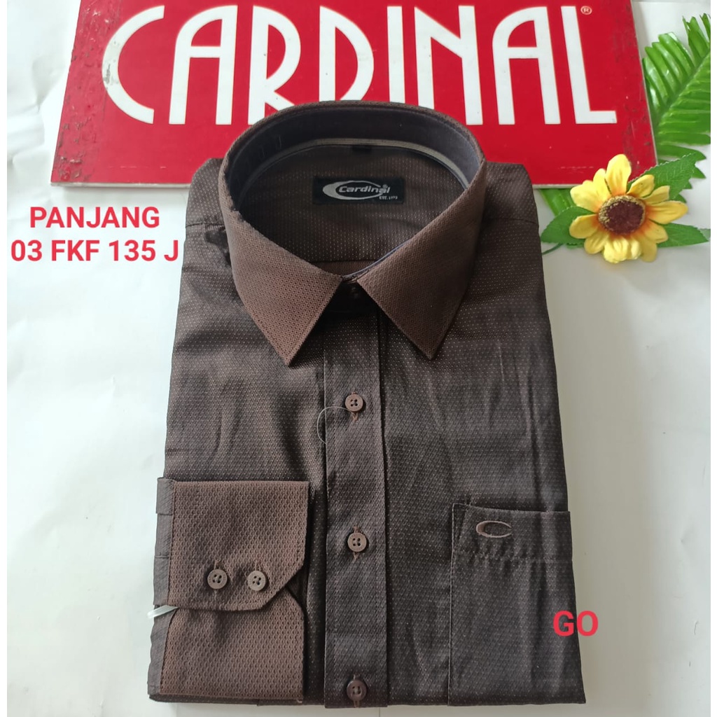 Jual gof M-L F CARDINAL KEMEJA FORMAL PANJANG RegularFIt Pakaian Kemeja ...