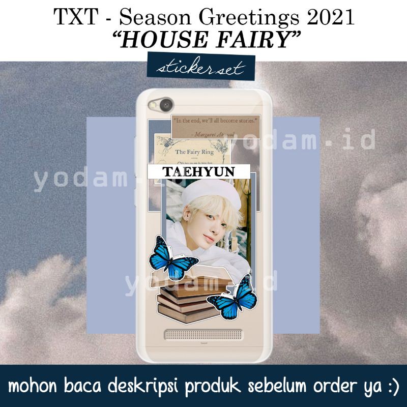 Jual DIY STICKER CASE, STICKER AESTHETIC, STIKER KPOP TXT - Season ...