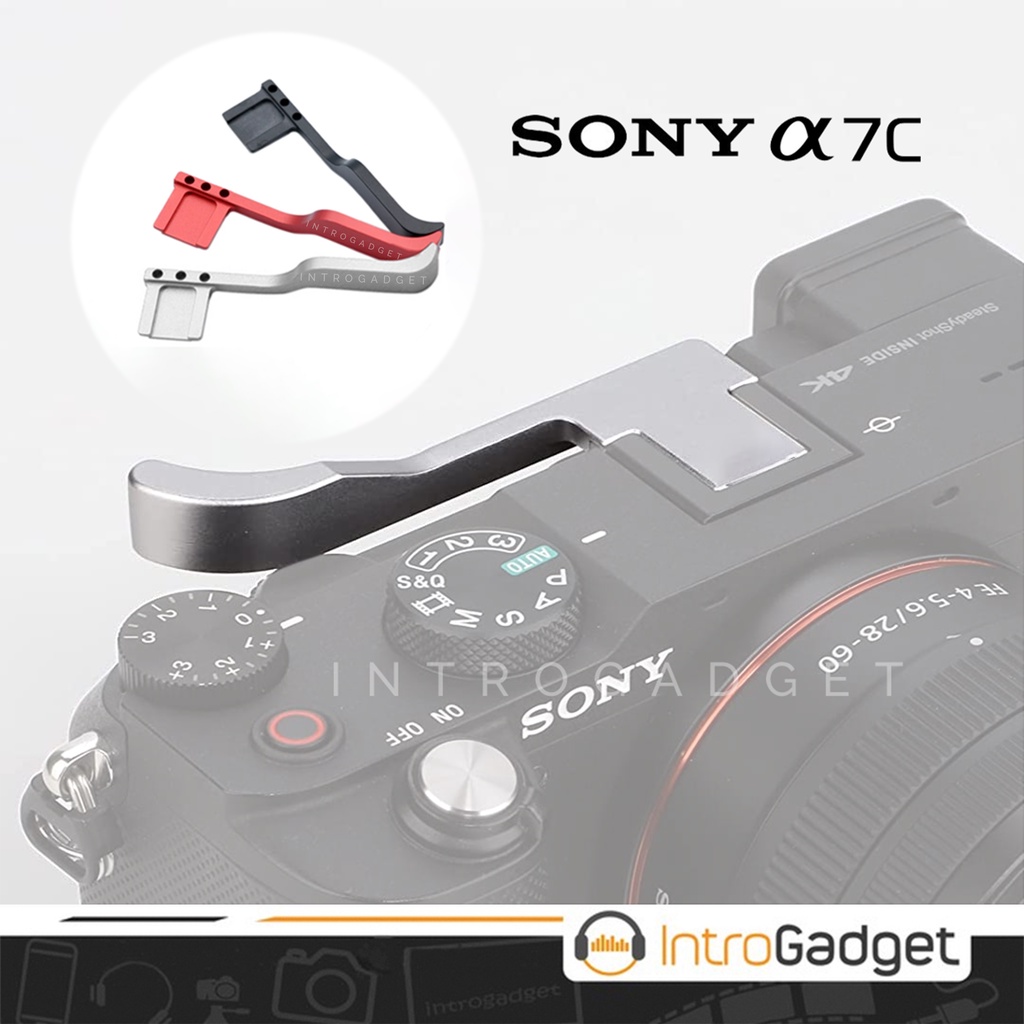 Jual Thumb Rest Up SONY A7C Plate Lplate Grip thumbrest | Shopee Indonesia