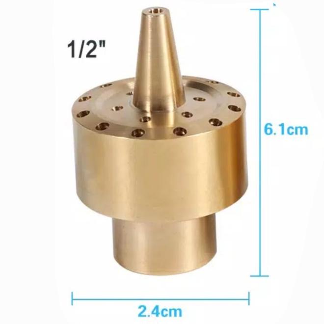 Jual Fountain Nozzle 1-2 Inch Sprinkler Sprink Spray Home Nosel Air ...