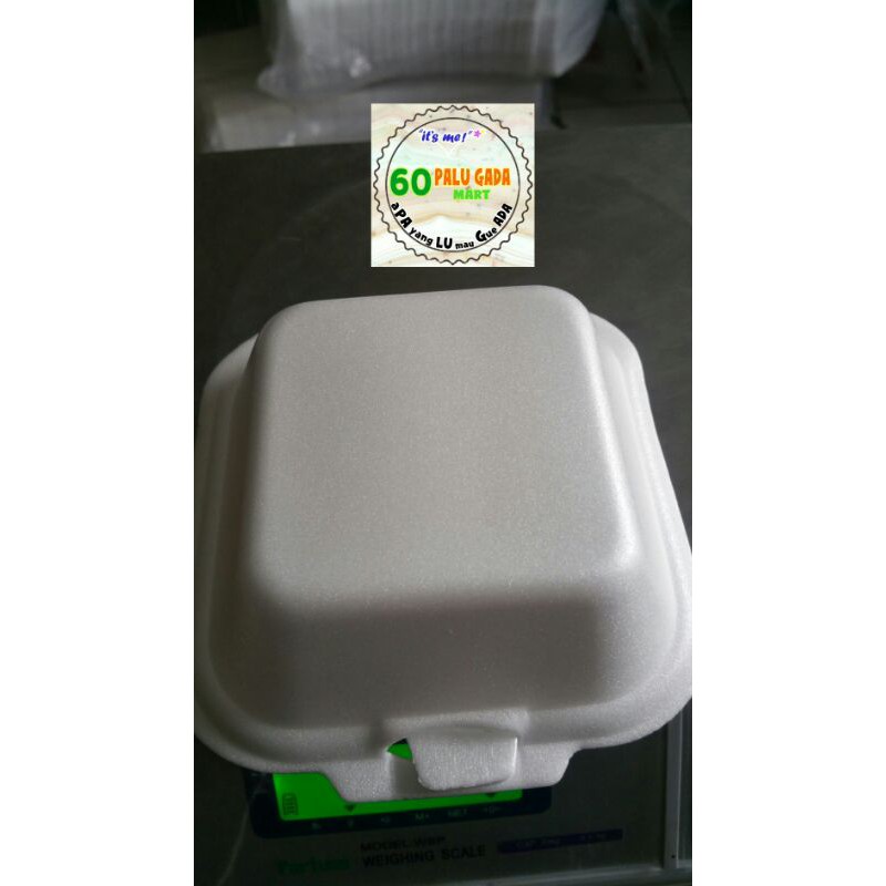 Jual Foam Hb burger isi 20pcs | Shopee Indonesia