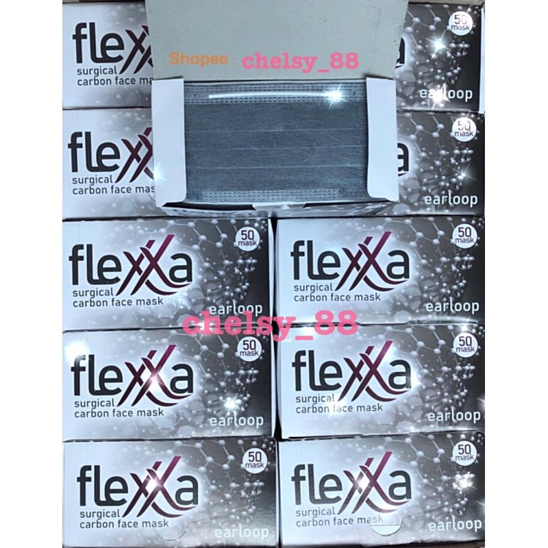Jual Masker 4 Ply Flexxa ( Earloop ) isi 50 pcs | Shopee Indonesia