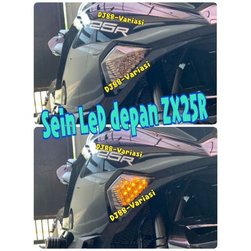 Jual Lampu sein depan zx25r lampu led sen reting kawasaki zx 25r fairing | Shopee Indonesia