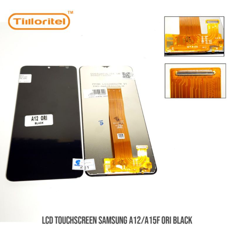 Jual LCD+TS SAMSUNG A022 INCELL A125/M022/A127 (GALAXY A02/A12/M02) BLACK | Shopee Indonesia