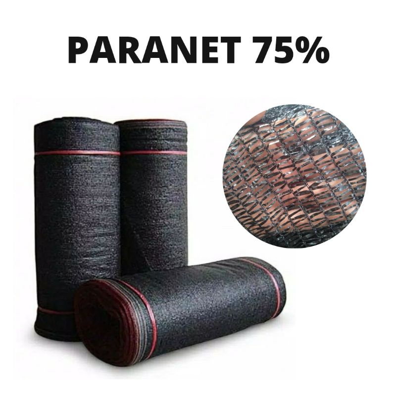 Jual Paranet Shading Net Jaring Atap Tanaman Meteran Lebar 3 Meter 75% ...