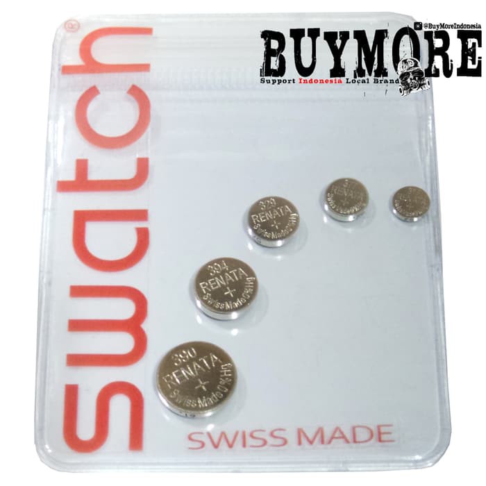 Jual Baterai Jam Tangan Swatch Original - Renata Swiss Made Battery ...