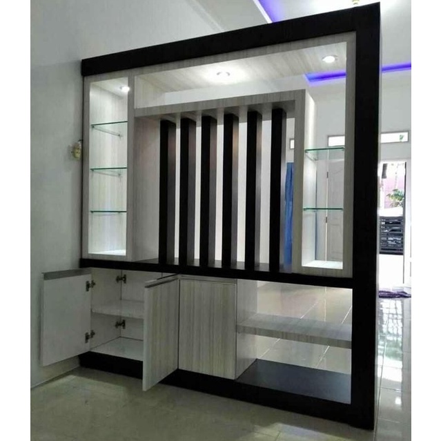 Jual Lemari Partisi / Sekat Ruangan 1 sisi atau 2 sisi | Shopee Indonesia