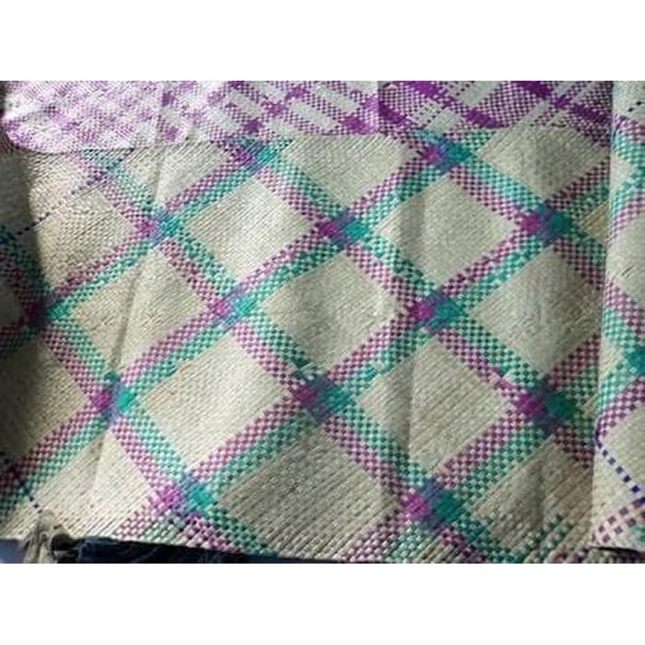 Jual Tikar pandan halus, Motif Warna, ukuran 200x120 cm. i X | Shopee ...