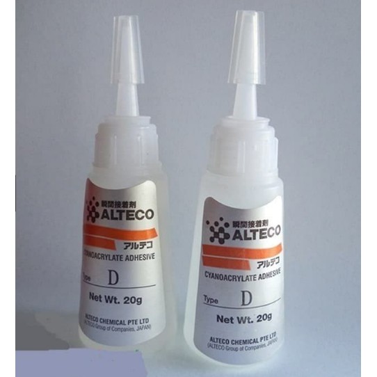 Jual Alteco Lem D 20gr / Instant Glue / Power Glue / Lem Mika | Shopee Indonesia