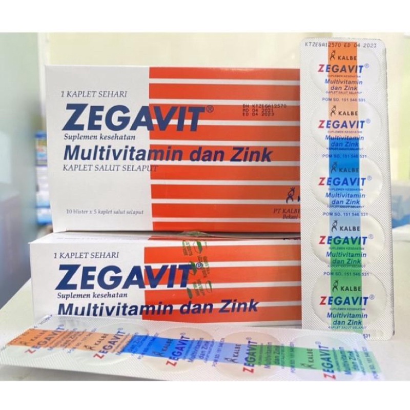 Jual Zegavit Multivitamin dan Zink | Shopee Indonesia