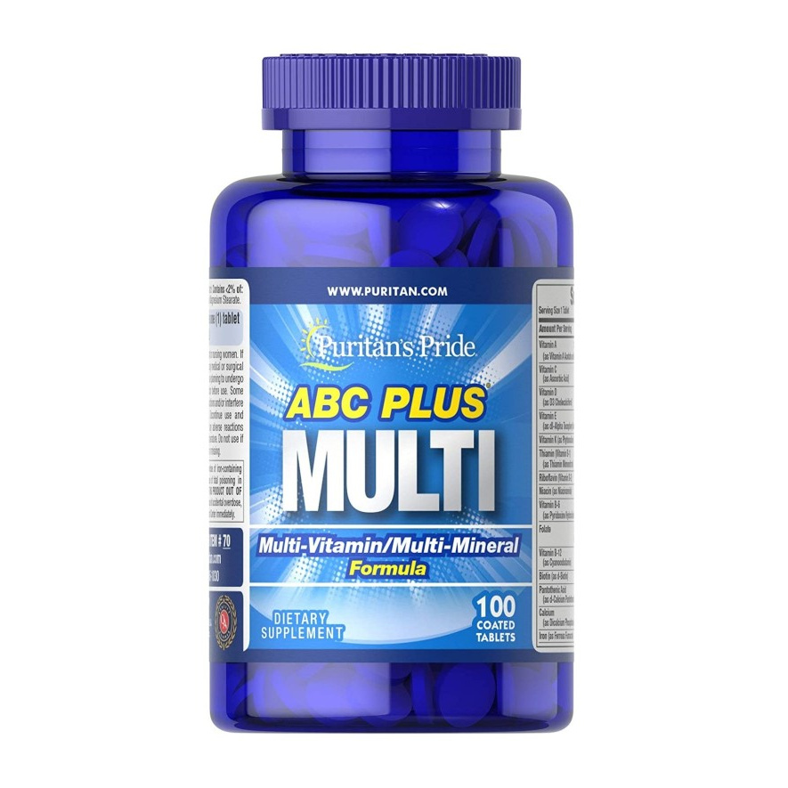 Jual Puritan's Puritan ABC Plus Multi Vitamin Vit Mineral Puritans 100 ...