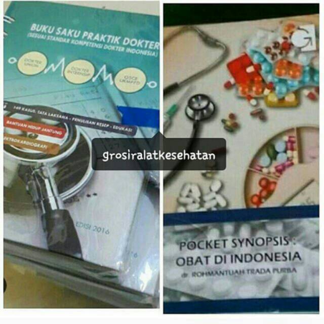 Jual Pocket Synopsis Obat Buku Saku Praktik Dokter ORI Paket 2 Buku ...