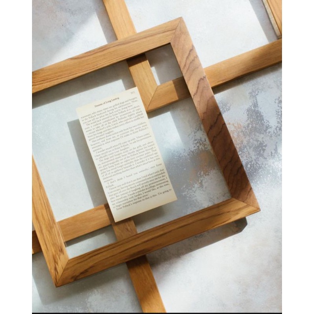 Jual BINGKAI FOTO PIGORA FRAME ESTETIK KAYU JATI | Shopee Indonesia