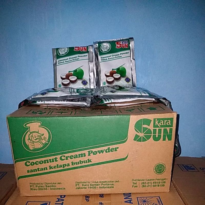 Jual SUN KARA SANTAN KELAPA BUBUK 20GR | Shopee Indonesia