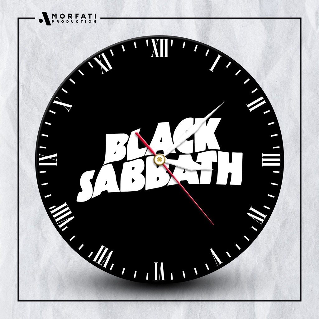 Jual 30cm Jam Dinding Custom poster Band Rock Metal vintage retro ...