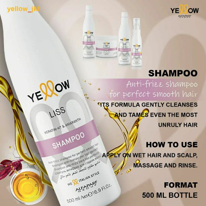 Jual Alfaparf Yellow Liss Shampoo | Shopee Indonesia