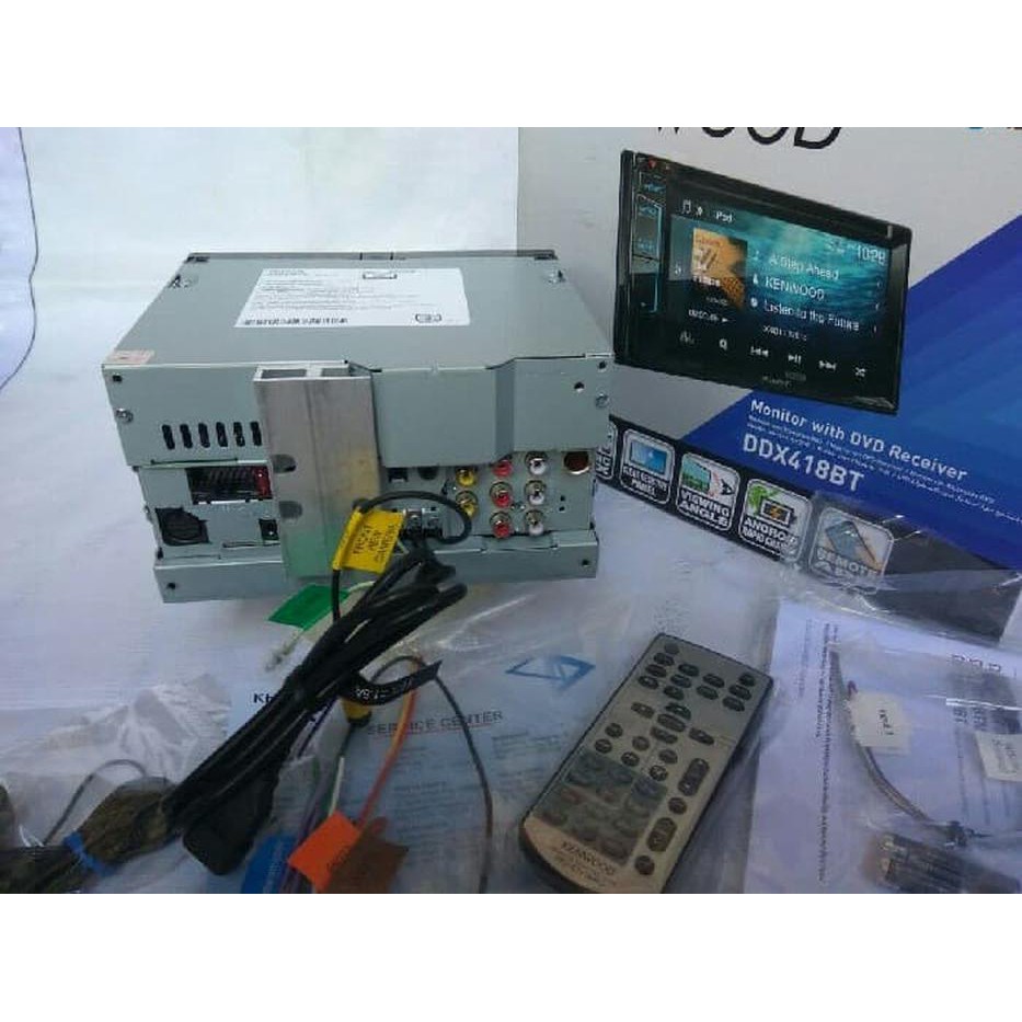 Jual PROMO HARGA Kenwood DDX-418BT Head Unit DDX 418 BT Tape Mobil Double Din DDX418BT | Shopee ...