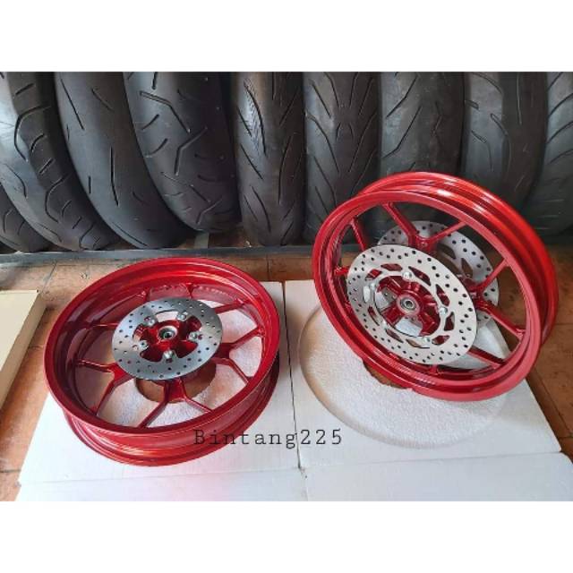 Jual velg R15 V3 double disk Velg lebar R15 V3 Triple disk lebar warna ...