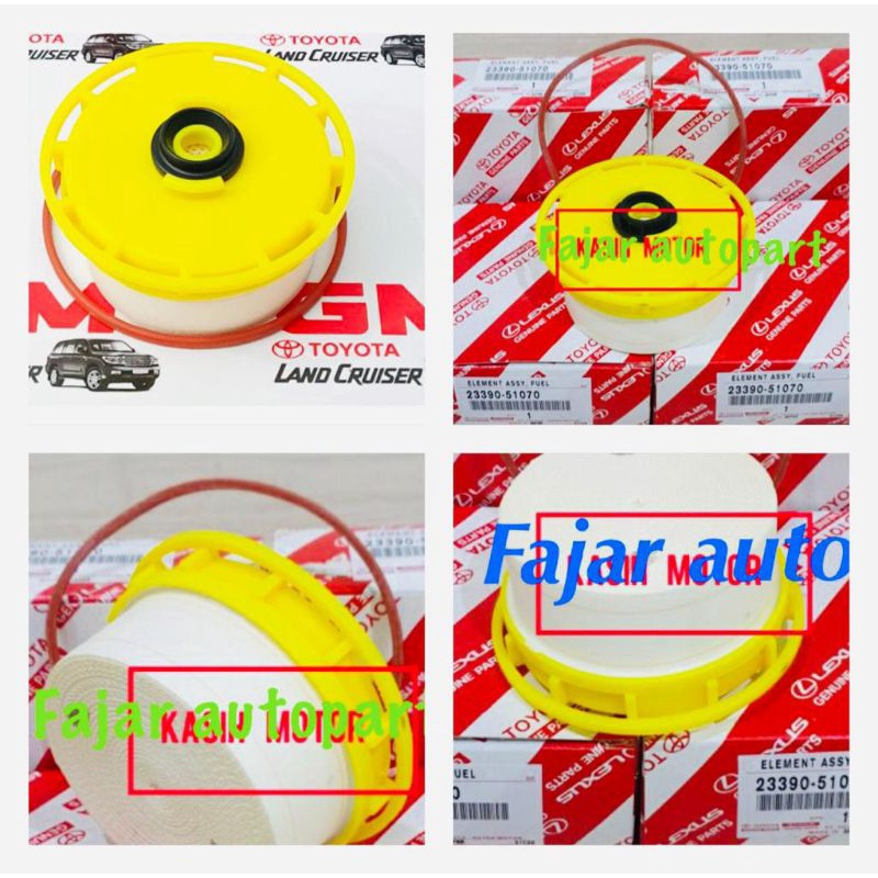 Jual Filter solar / fuel filter toyota land cruiser landcruiser LC200 ...