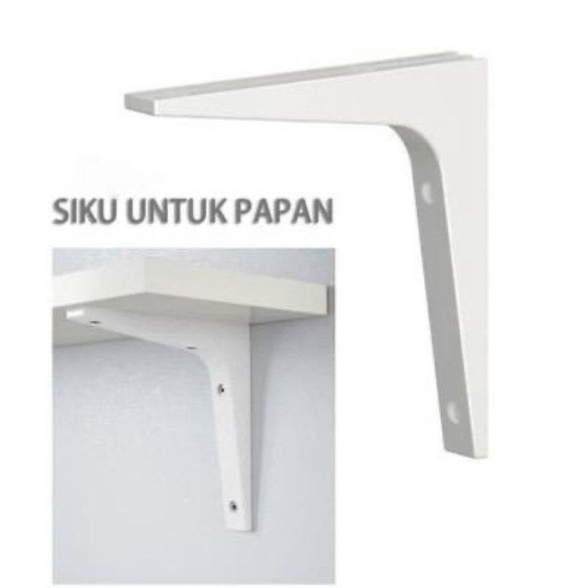 Jual Siku Ambalan Tembok Bracket Rak Dinding Untuk Papan | Shopee Indonesia