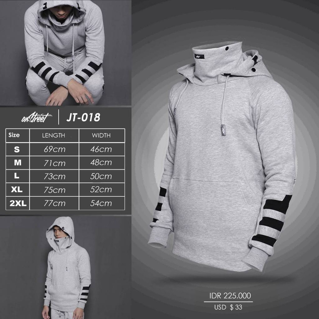 Jual JAKET SWEATER PRIA / JAKET DISTRO JUMPTRACK ON STREET (MISTY ARMY ...